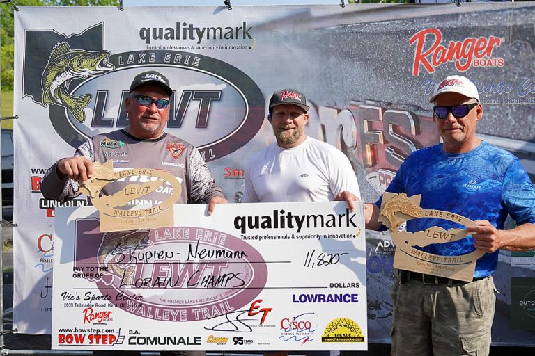 2023 LEWT Tournament Results – Lake Erie Walleye Trail
